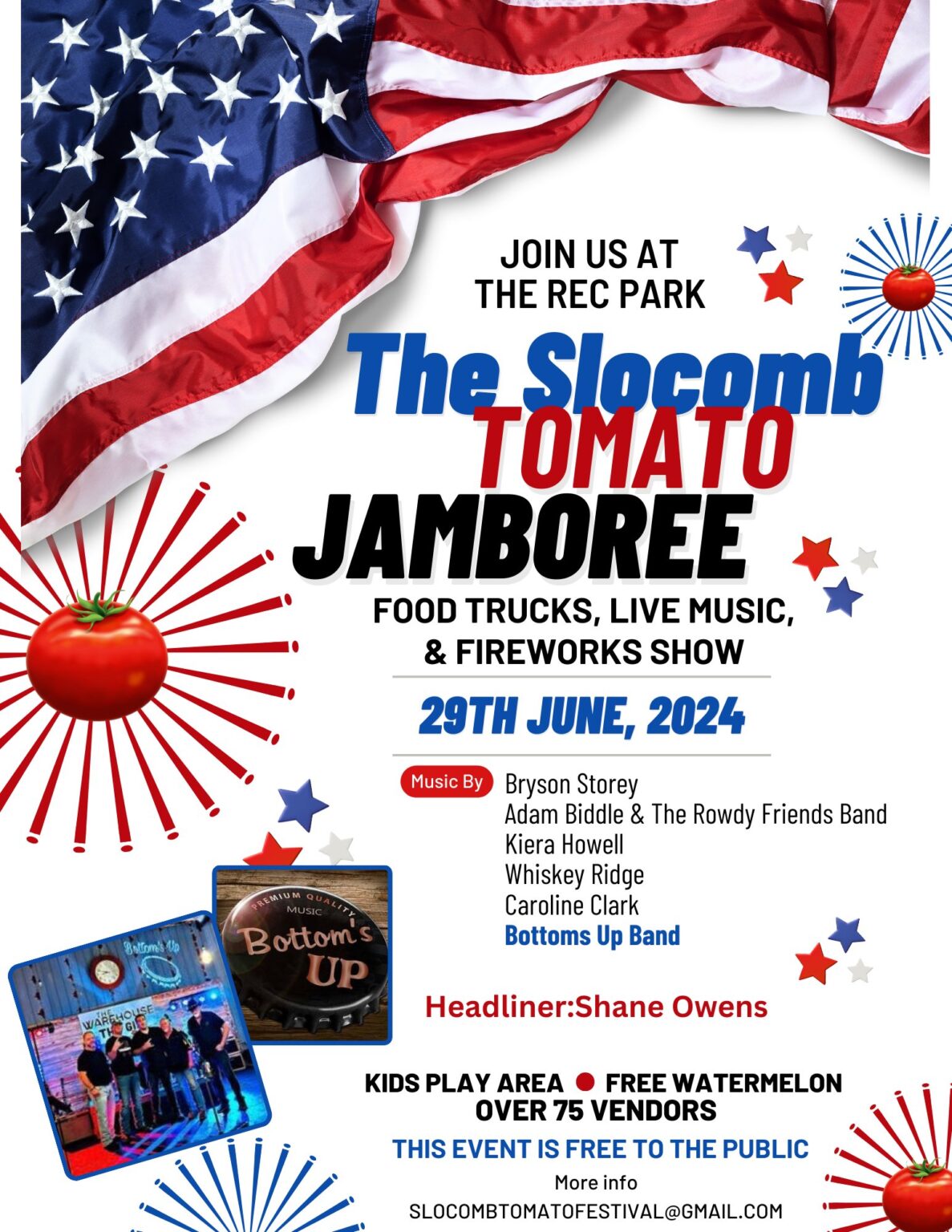 SLOCOMB TOMATO FESTIVAL JAMBORE | City of Slocomb Alabama